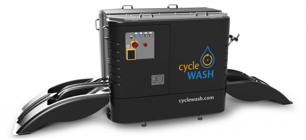 cycleWASH mini | Halbautomatische Fahrradwäsche